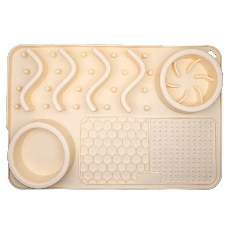 Pet Silicone 4 in 1 Slow Feeding Mat – Kuma Pets